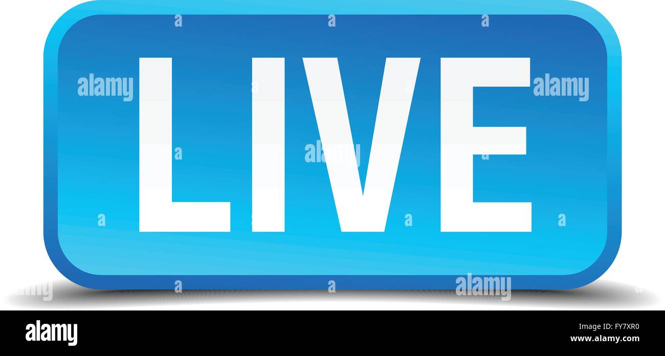 Live blue 3d realistic hi-res stock photography and images - Alamy