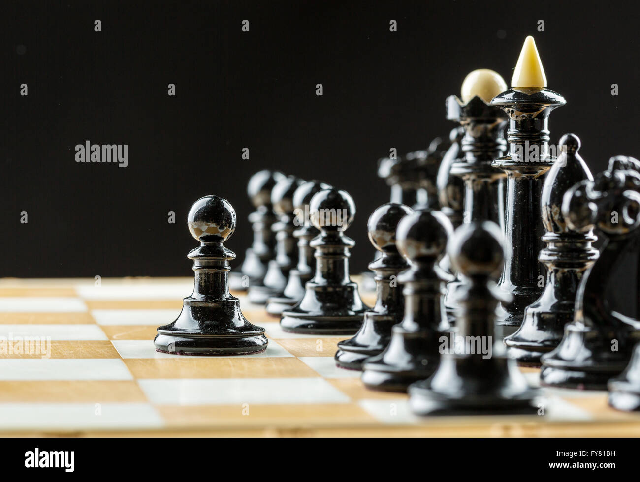 Many chess figures hi-res stock photography and images - Alamy