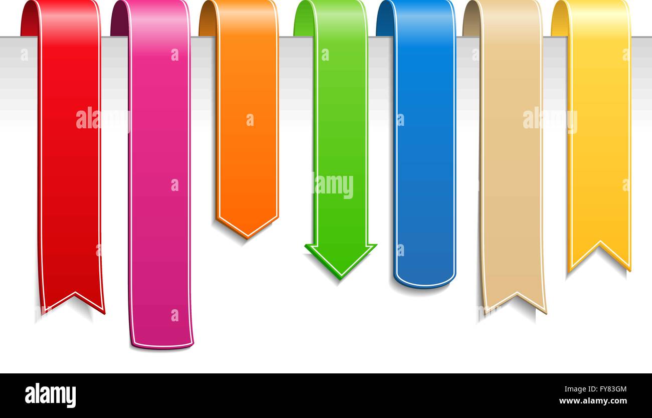 Ribbons, vector eps10 illustration Stock Vector Image & Art - Alamy
