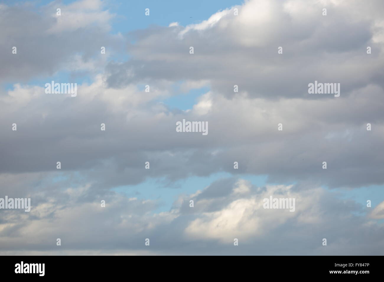 Sky with clouds in spring Stock Photo - Alamy