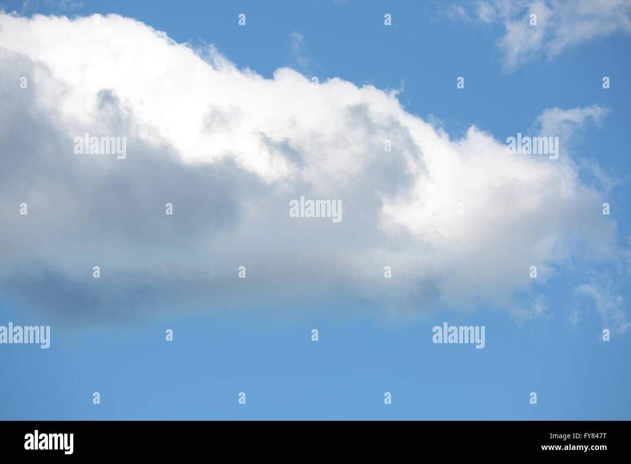 Sky with clouds in spring Stock Photo - Alamy
