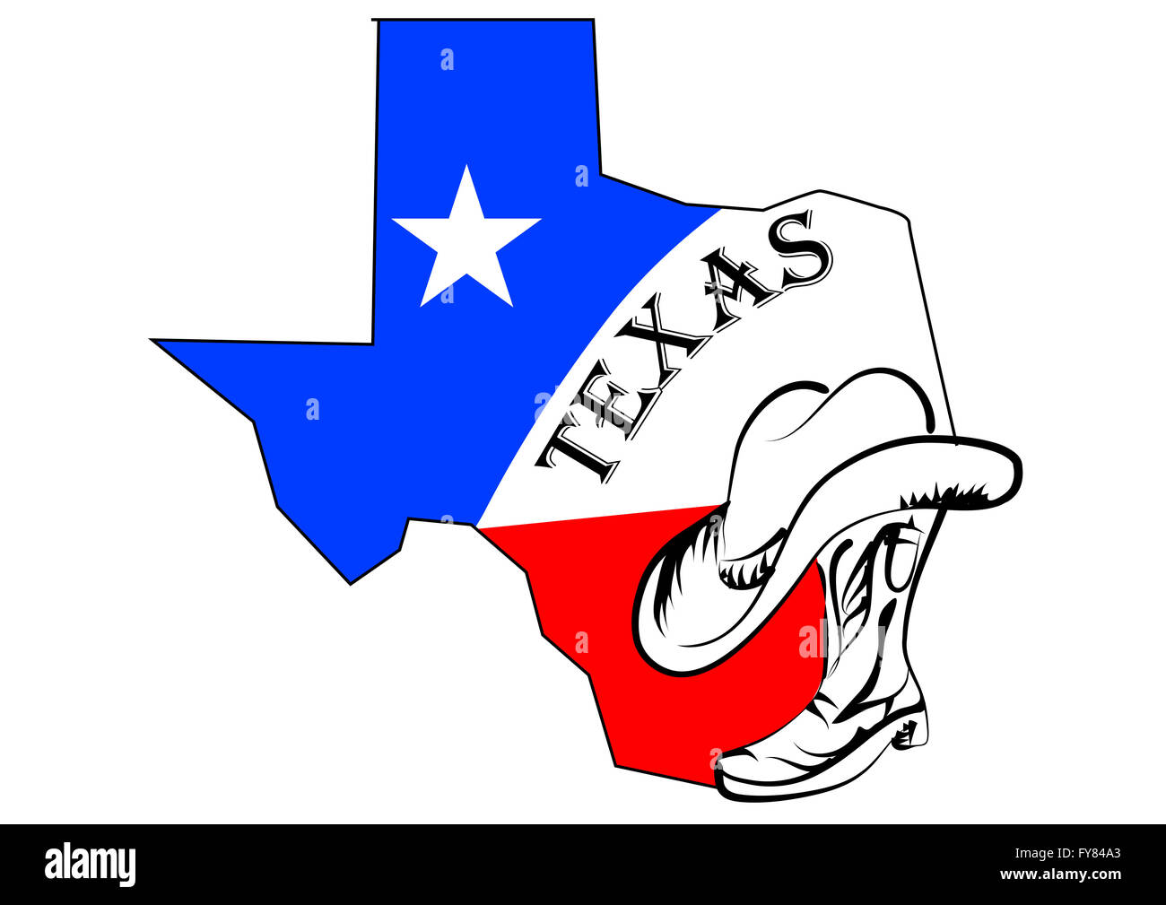 texas abstract map Stock Photo - Alamy