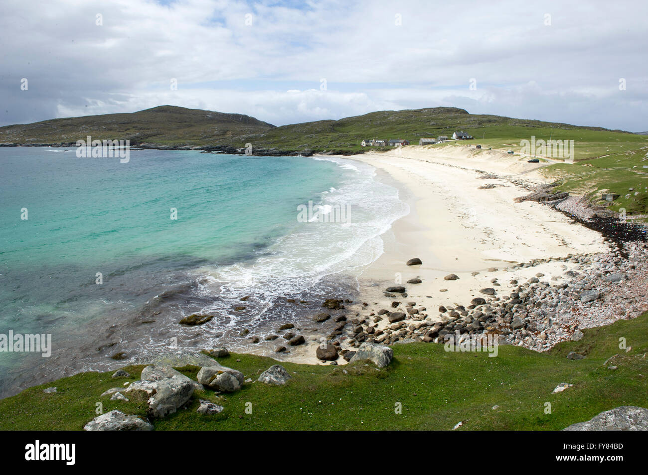 25/05/15. Hushinish beach Isle of Harris, Outer Hebrides Scotland GB ...