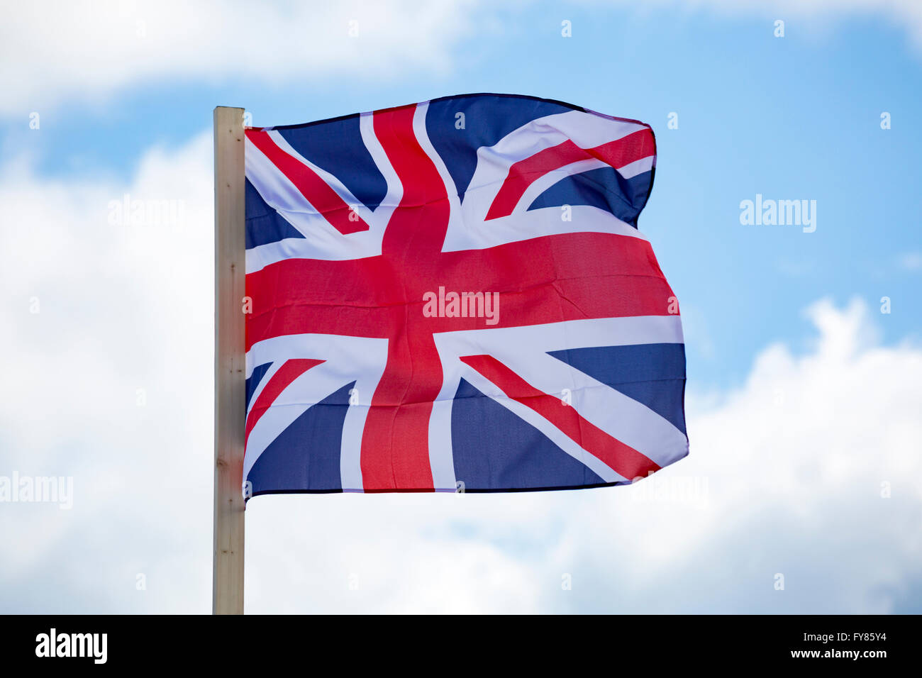 Union jack flag pole hi-res stock photography and images - Alamy