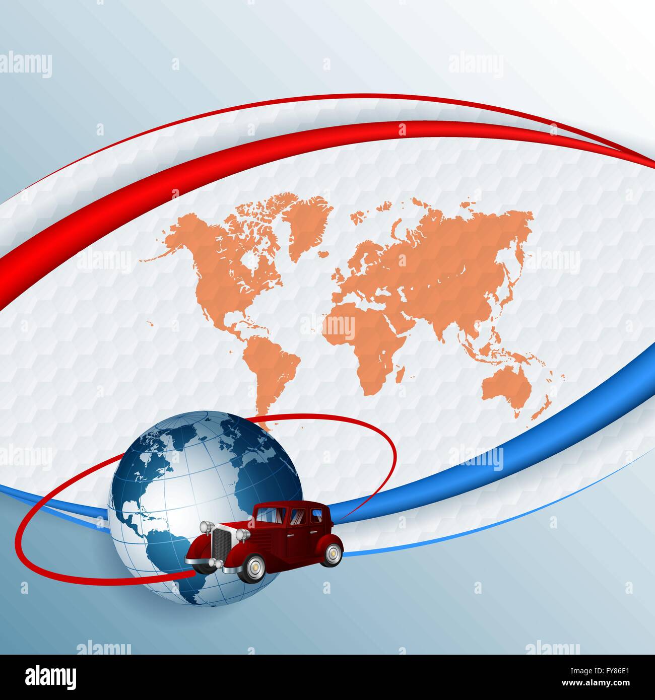 Classic world map hi-res stock photography and images - Alamy
