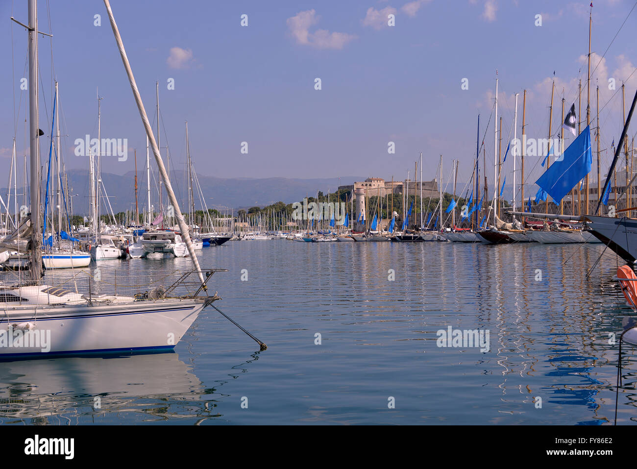 Antibes port vauban hi-res stock photography and images - Alamy