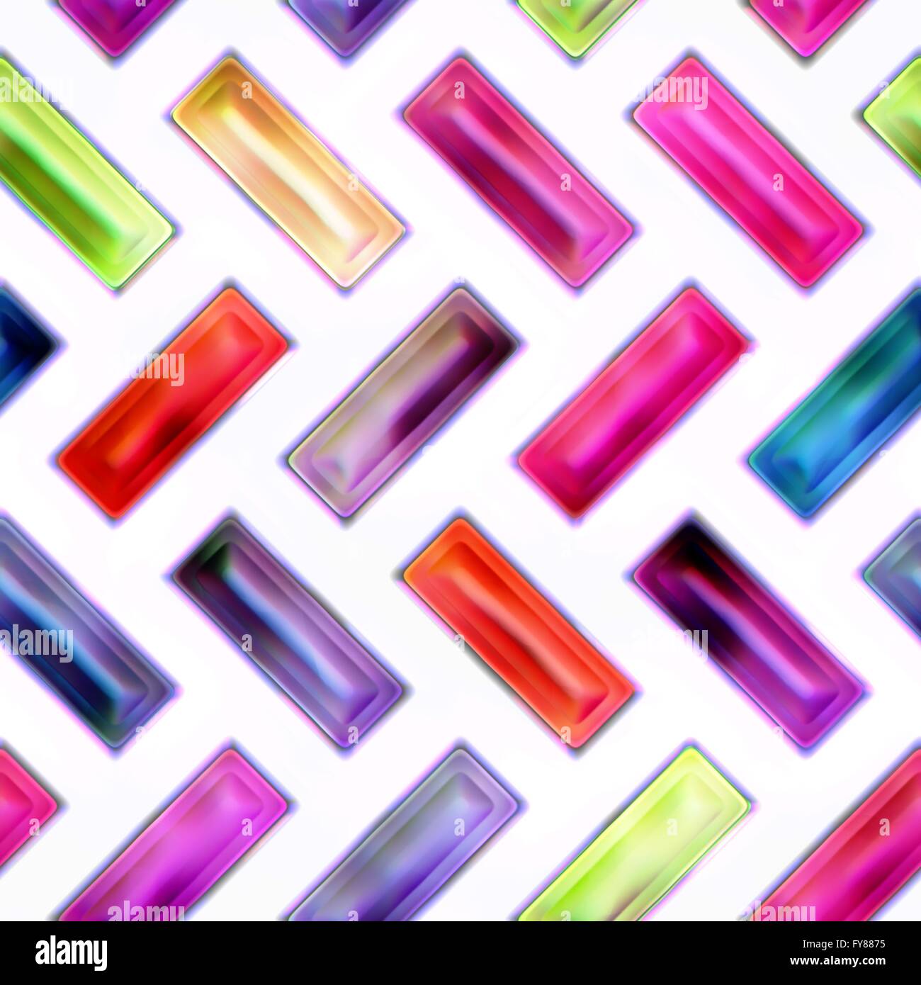 Seamless texture abstract shiny colorful background 3D illustration ...