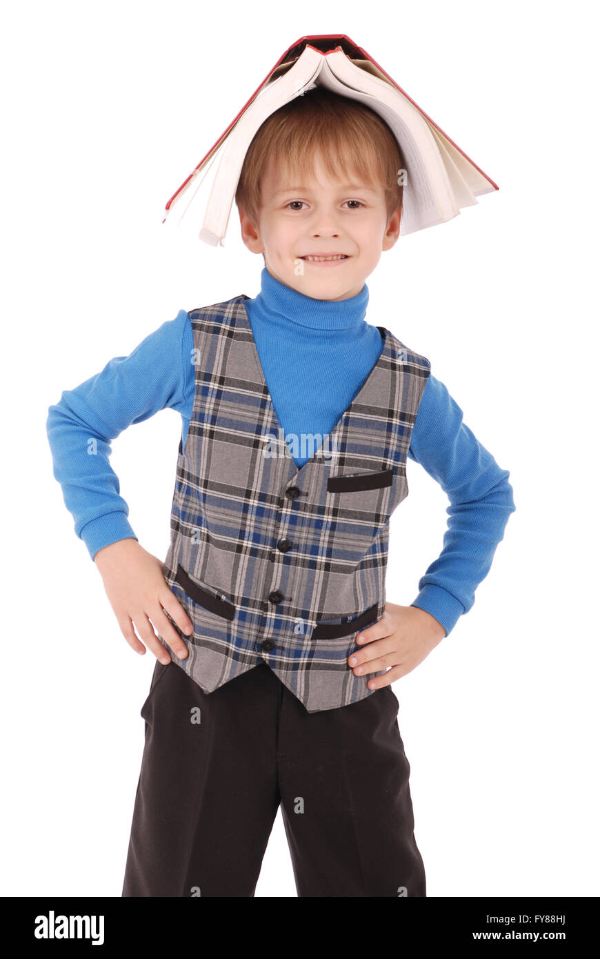 Book over the head hi-res stock photography and images - Alamy