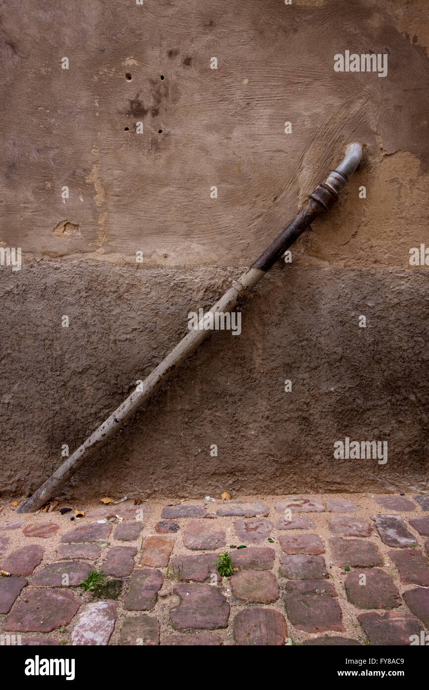 Old Walls and Rain Gutters at Speyer, Germany Stock Photo - Alamy