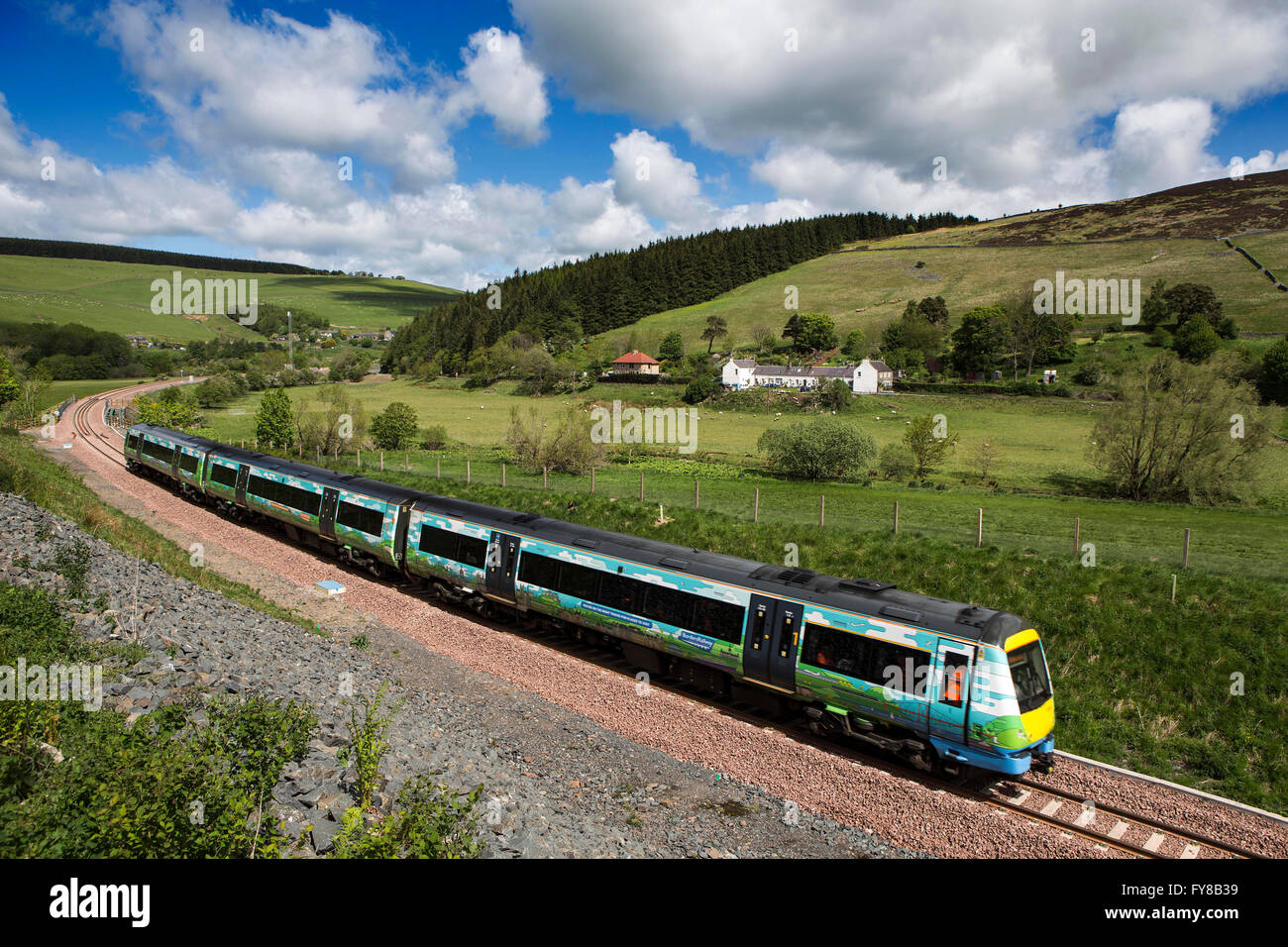 Borders train line hi-res stock photography and images - Alamy