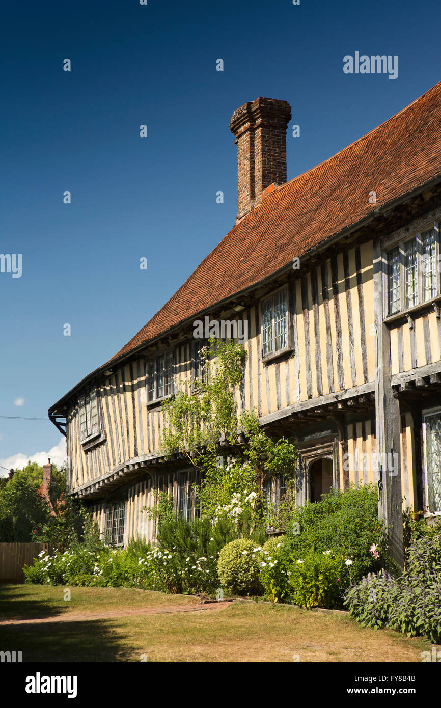 UK, Kent, Smallhythe, Smallhythe Place, historic C16th century timber ...