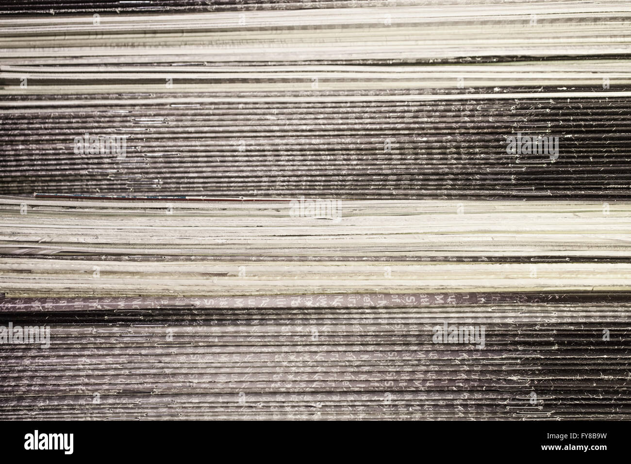 Magazine paper texture hi-res stock photography and images - Alamy