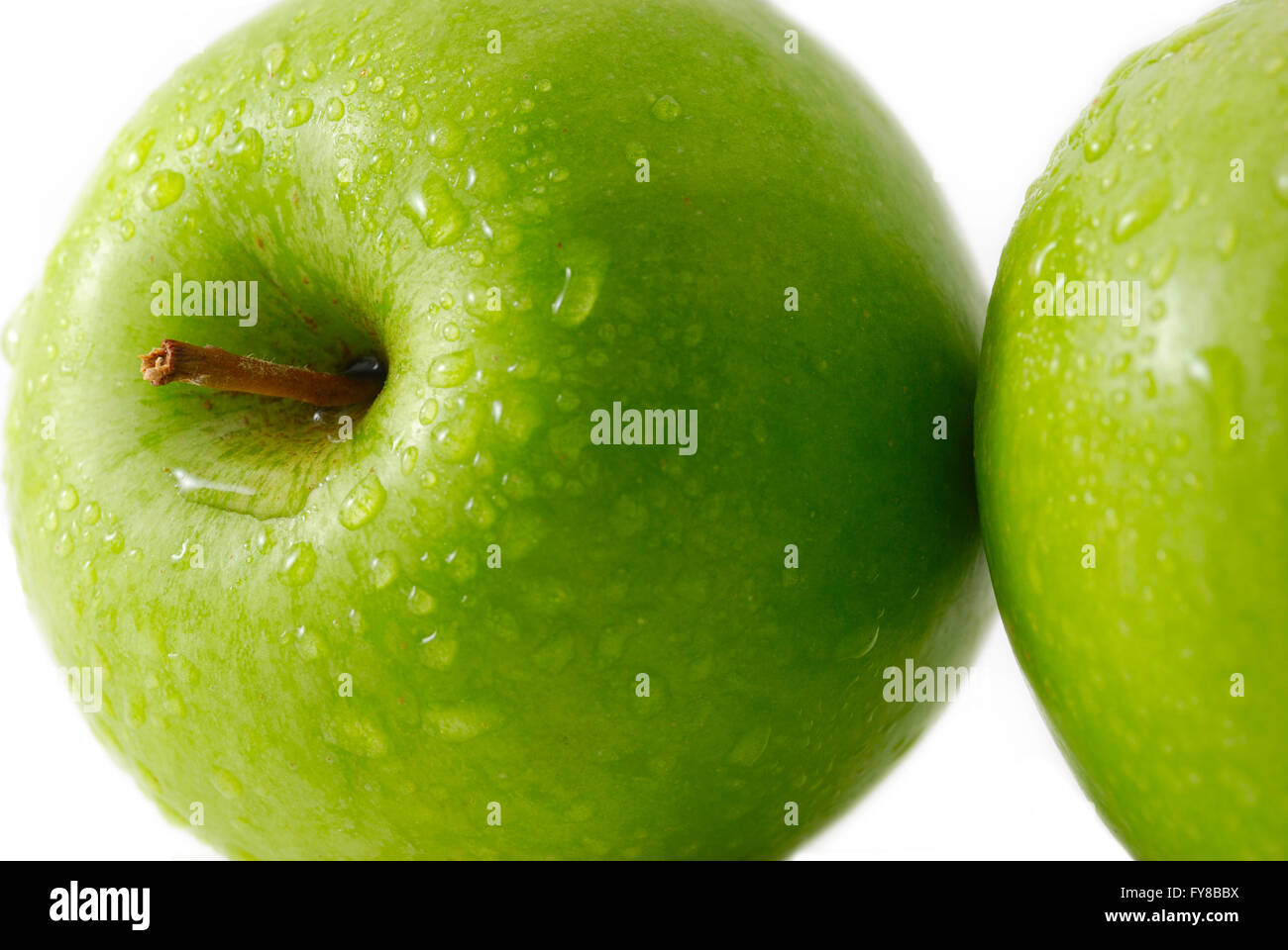 Two fresh apples Stock Photo - Alamy