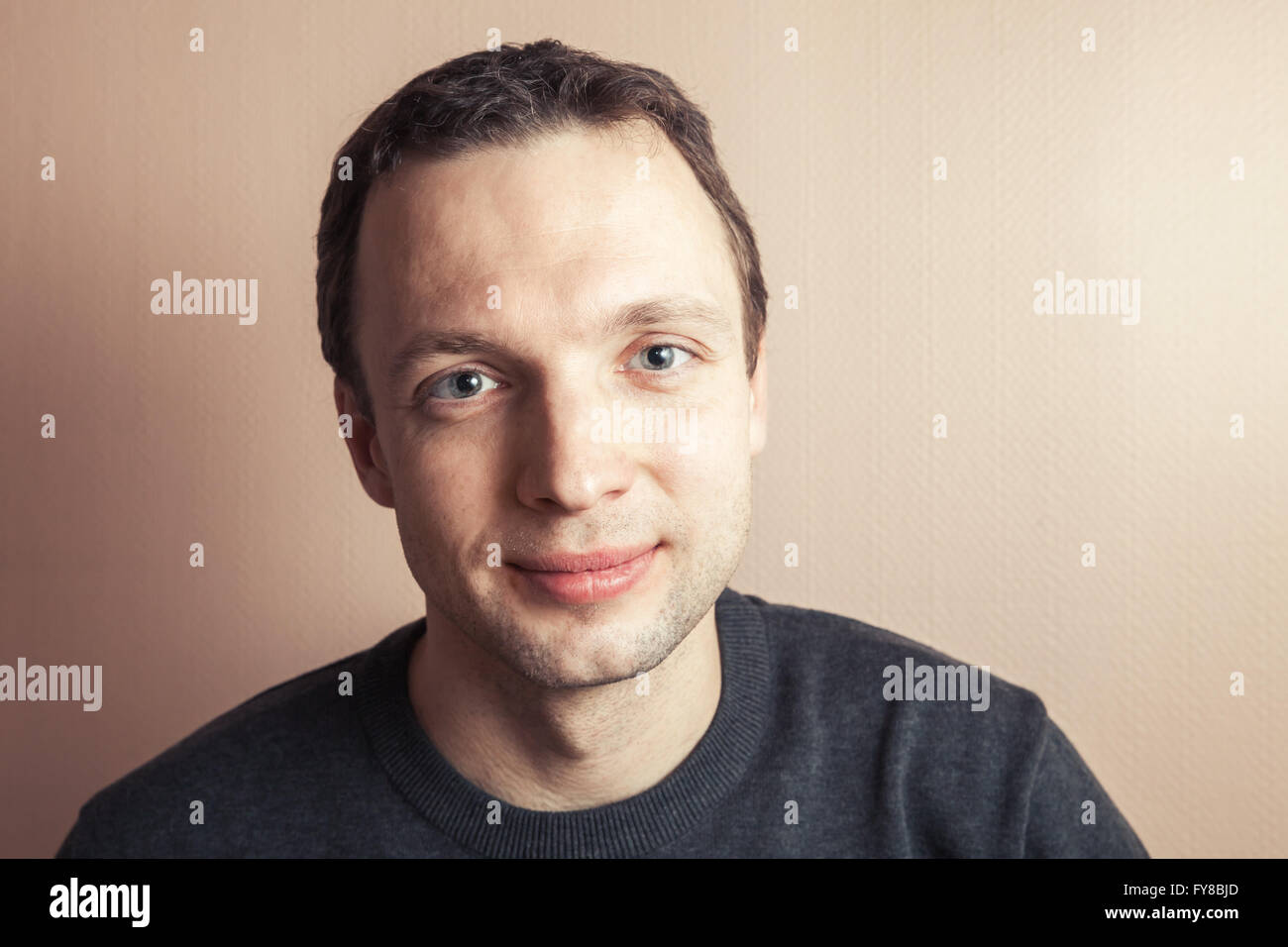 Vintage portrait of young man hi-res stock photography and images - Alamy