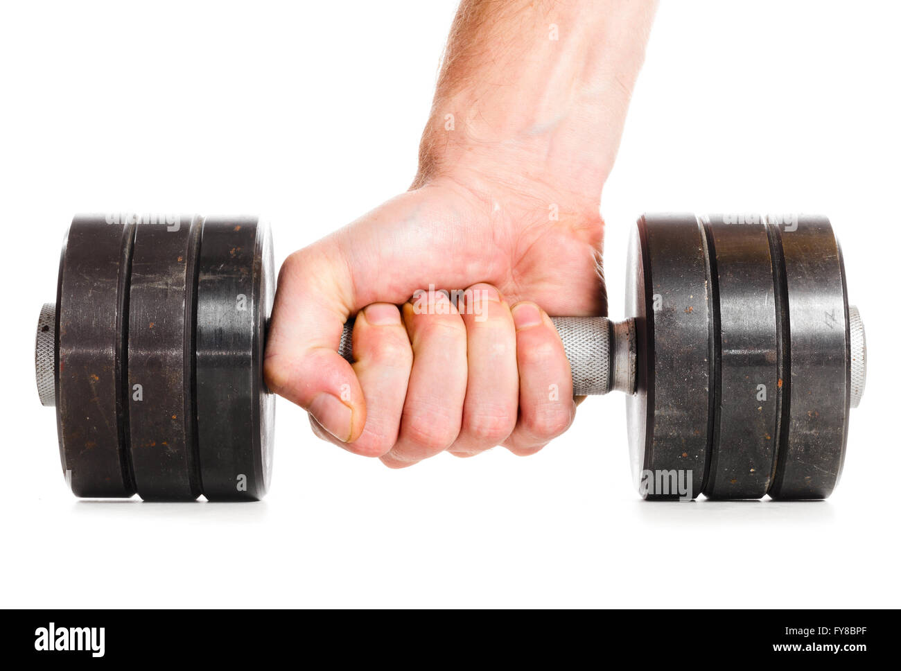 Barbell cut out hi-res stock photography and images - Alamy