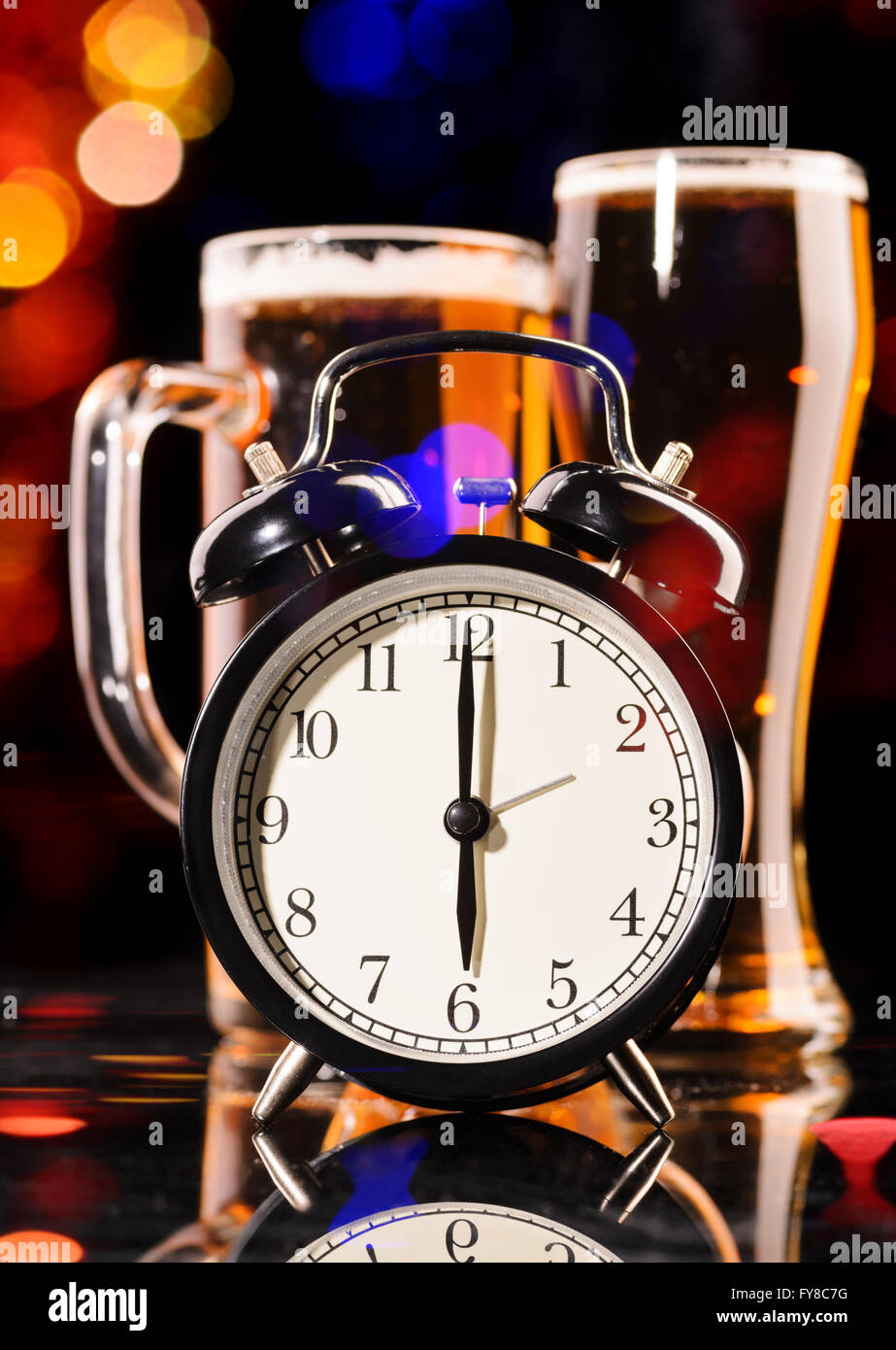 time to drink beer Stock Photo - Alamy