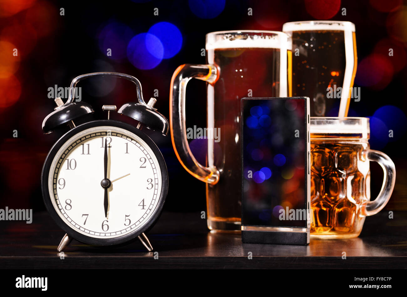 Time to drink beer hi-res stock photography and images - Alamy