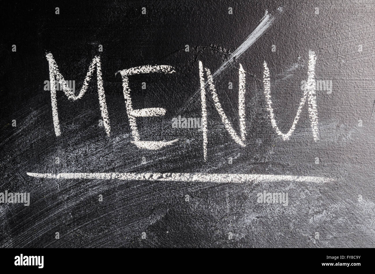 Word menu hi-res stock photography and images - Alamy