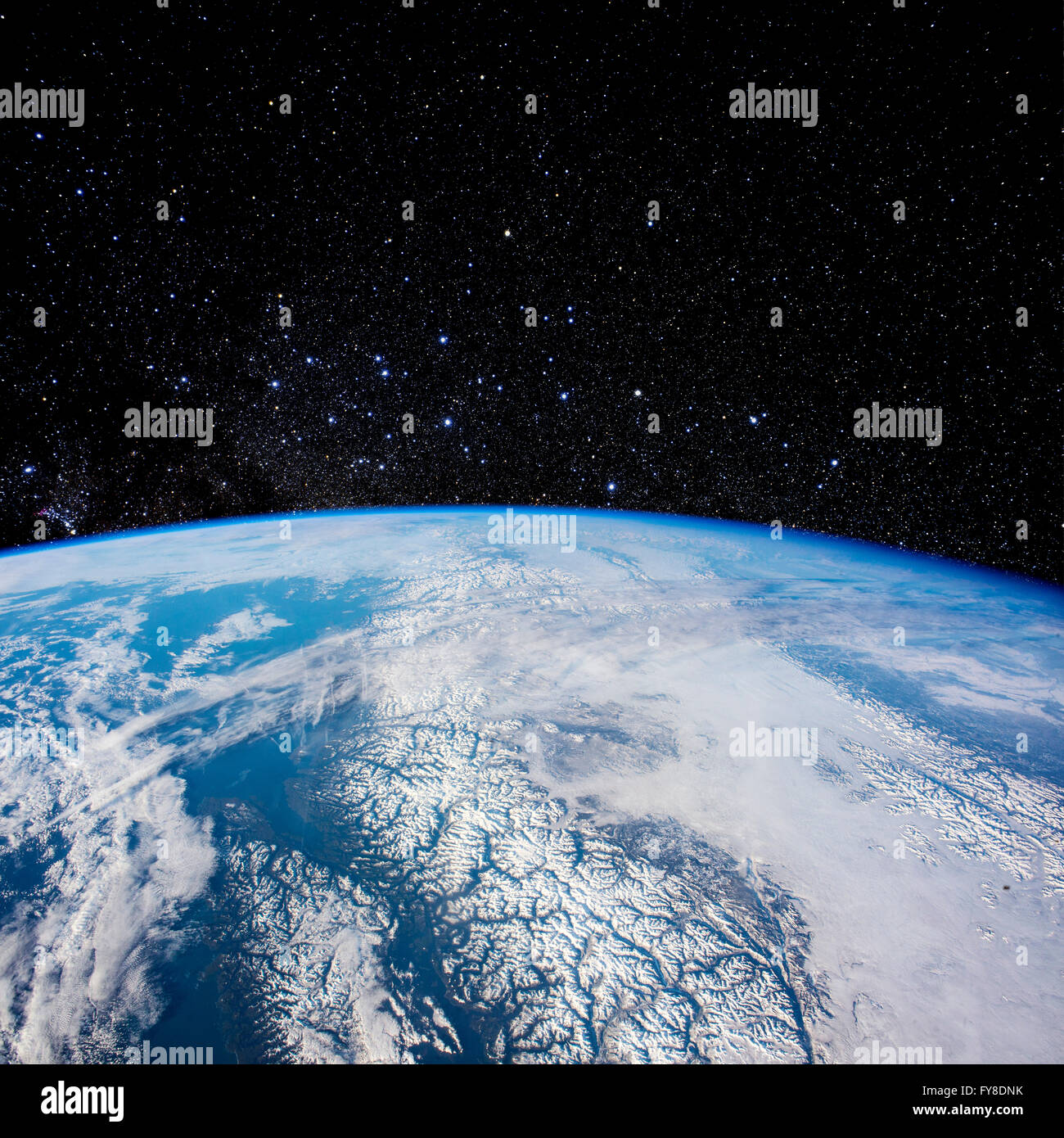 Planet Earth from space. Elements of this image furnished by NASA Stock ...