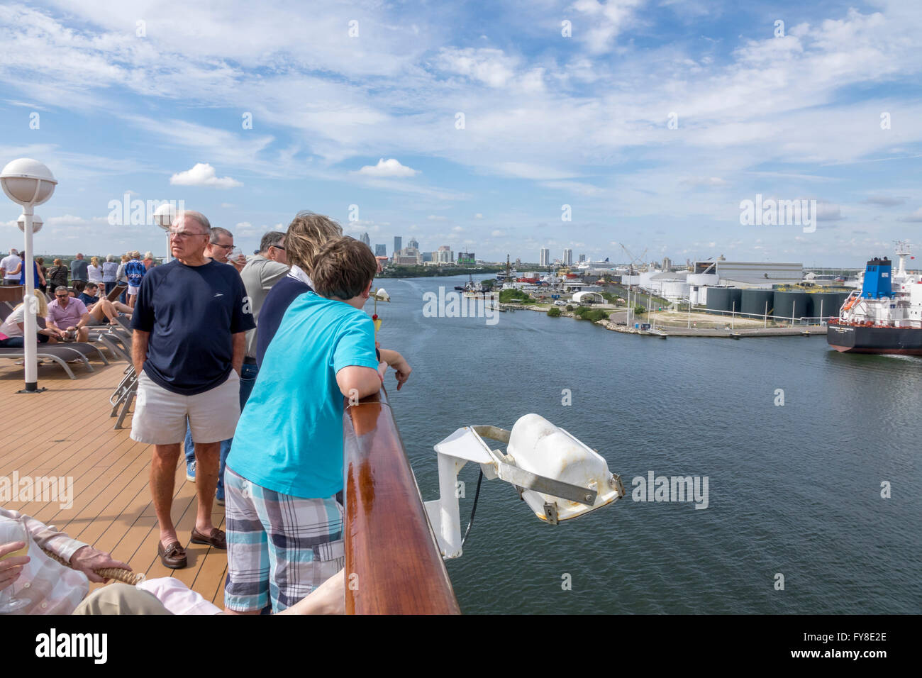 Holland america cruise deck hi-res stock photography and images - Alamy