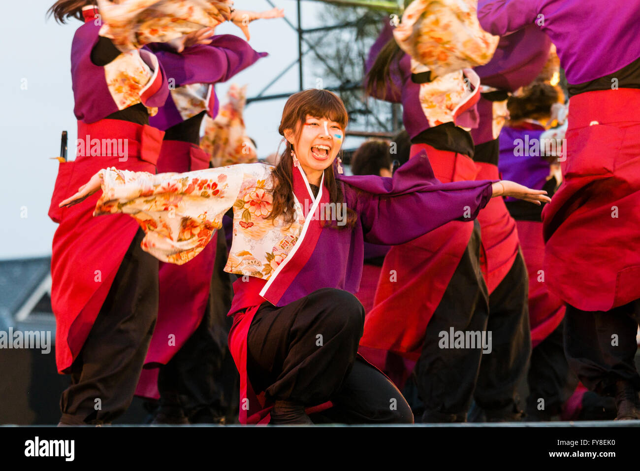 Yosakoi festival japan young hi-res stock photography and images - Alamy