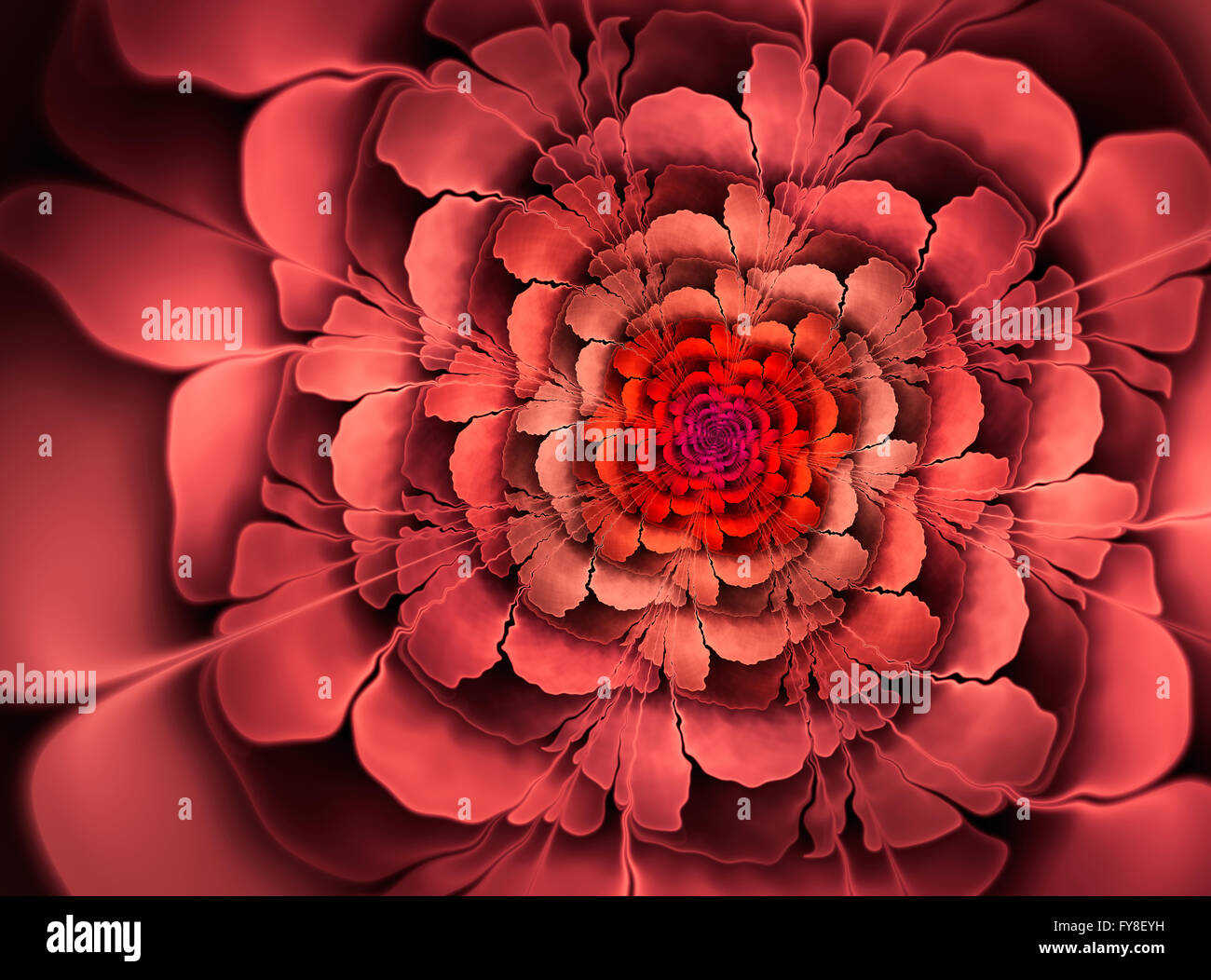 Abstract fractal illustration for modern creative design Stock Photo ...