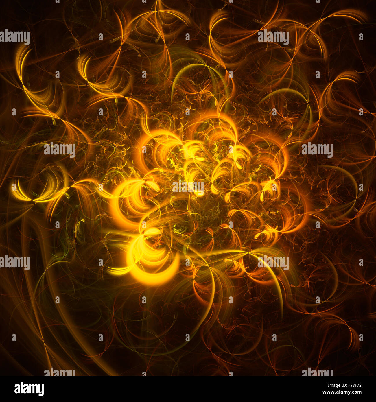 Abstract fractal illustration for modern creative design Stock Photo ...