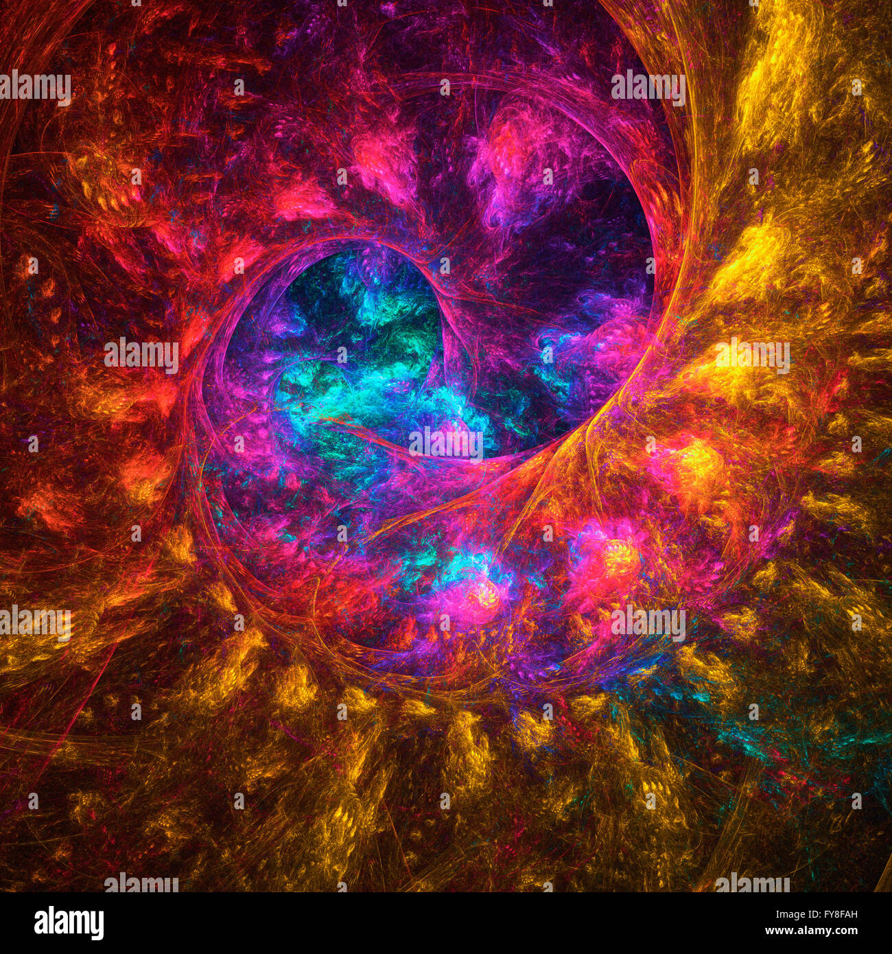 Red fractal move hi-res stock photography and images - Alamy