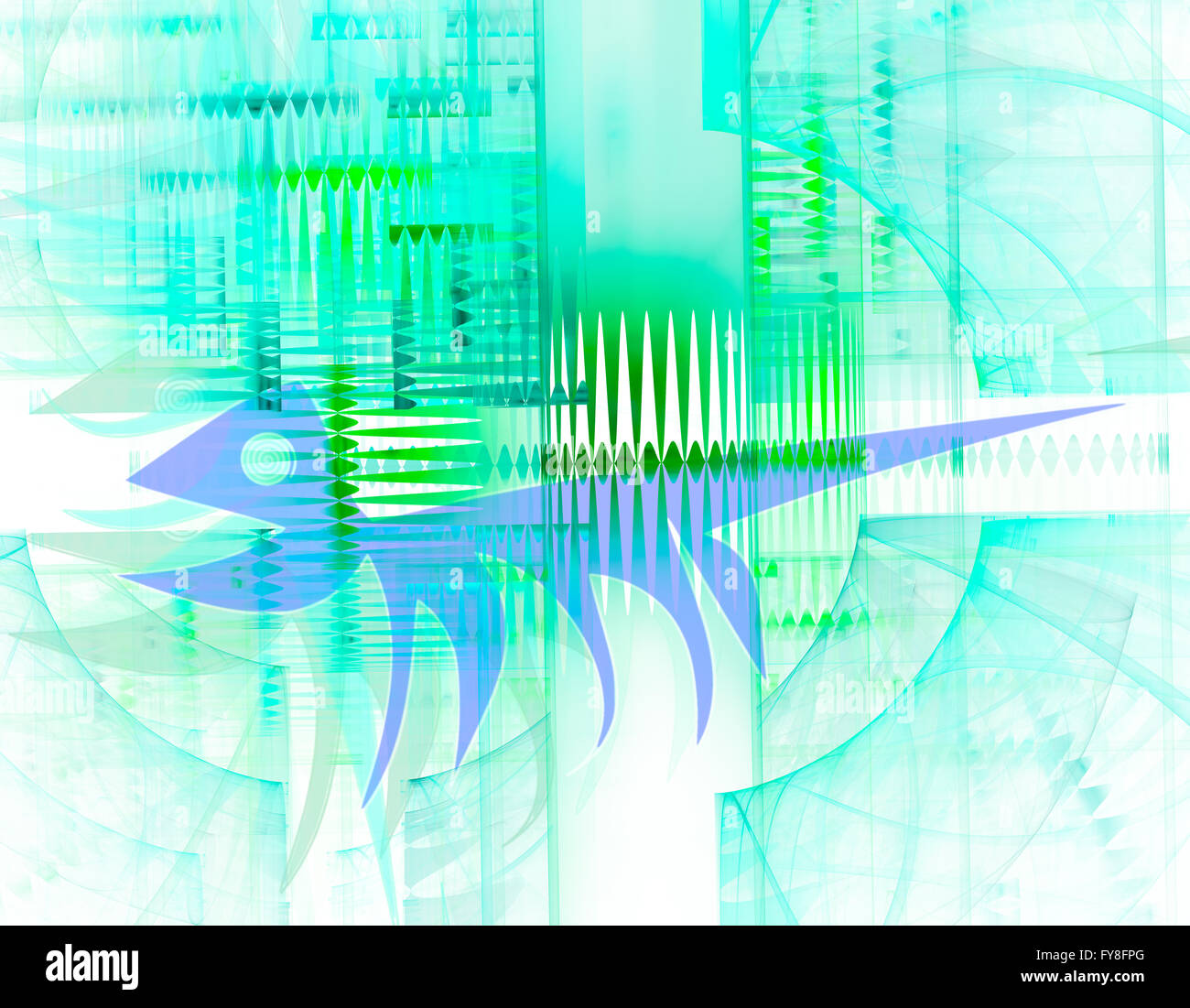 Abstract fractal illustration for modern creative design Stock Photo ...