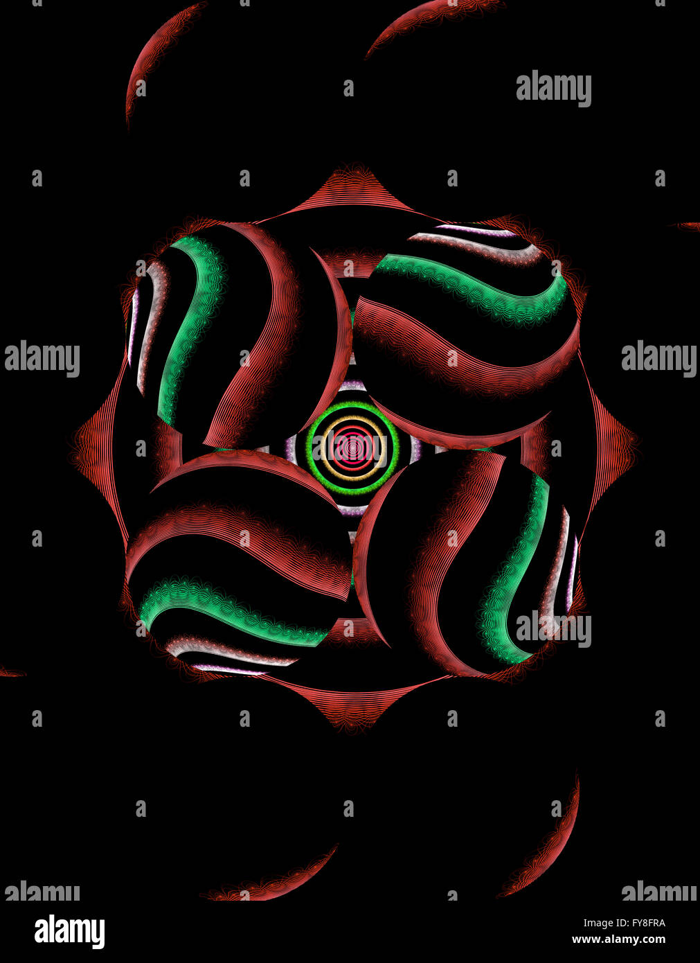 Abstract fractal illustration for modern creative design Stock Photo ...