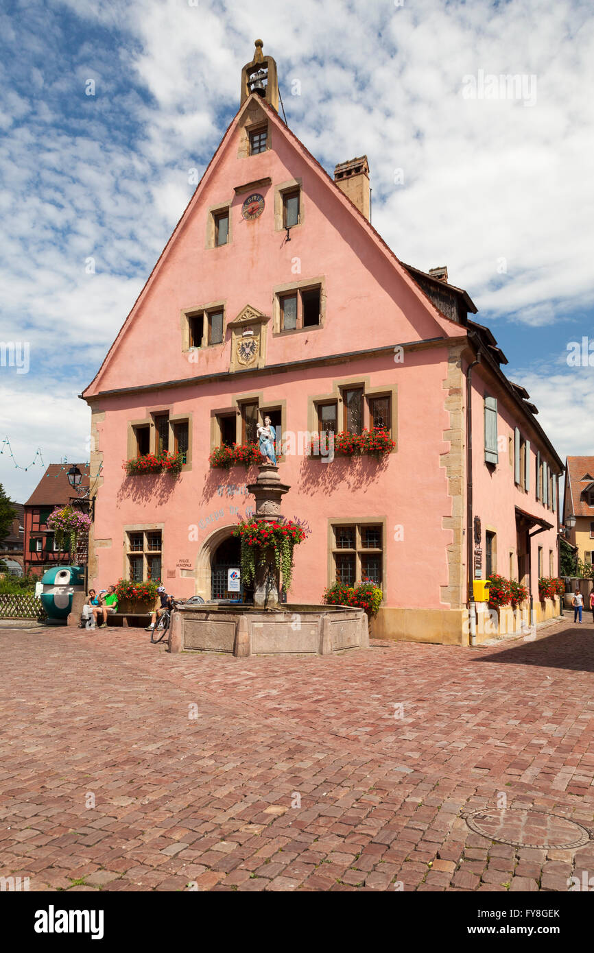Corps de Garde, Tourist Information, Turckheim, Alsace, France Stock ...