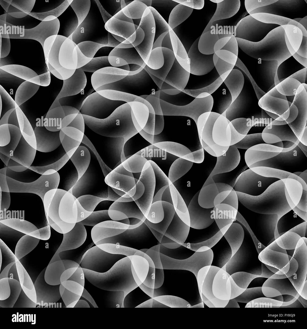 abstract black seamless pattern vector illustration Stock Vector Image ...