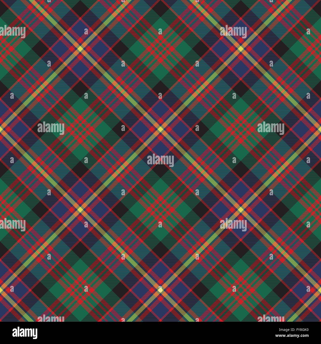 cameron of erracht tartan diagonal seamless pattern fabric texture ...