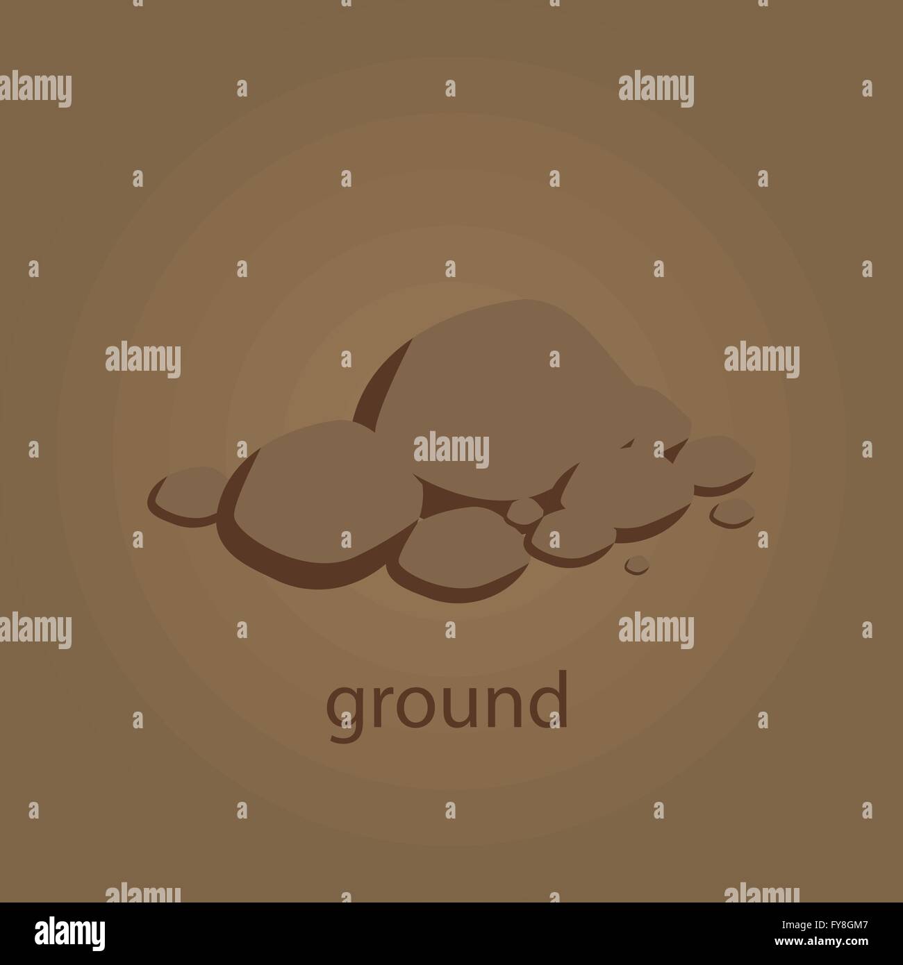ground vector illustration Stock Vector Image & Art - Alamy