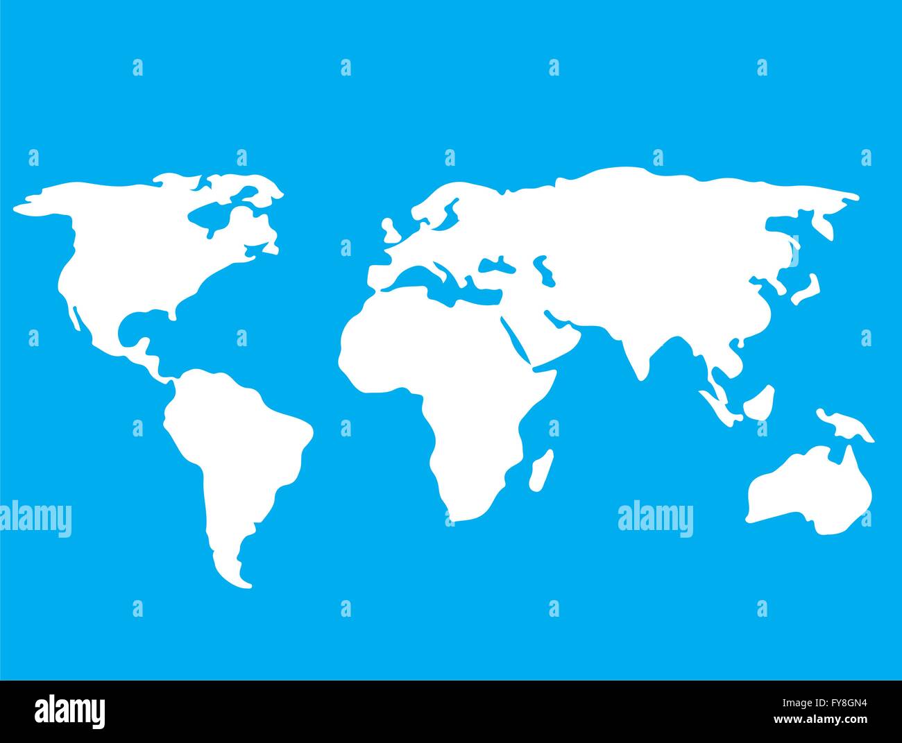 map of the world vector illustration Stock Vector Image & Art - Alamy