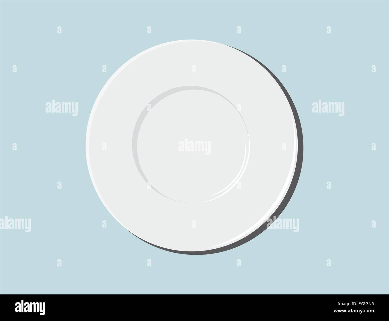plate vector illustration Stock Vector Image & Art - Alamy