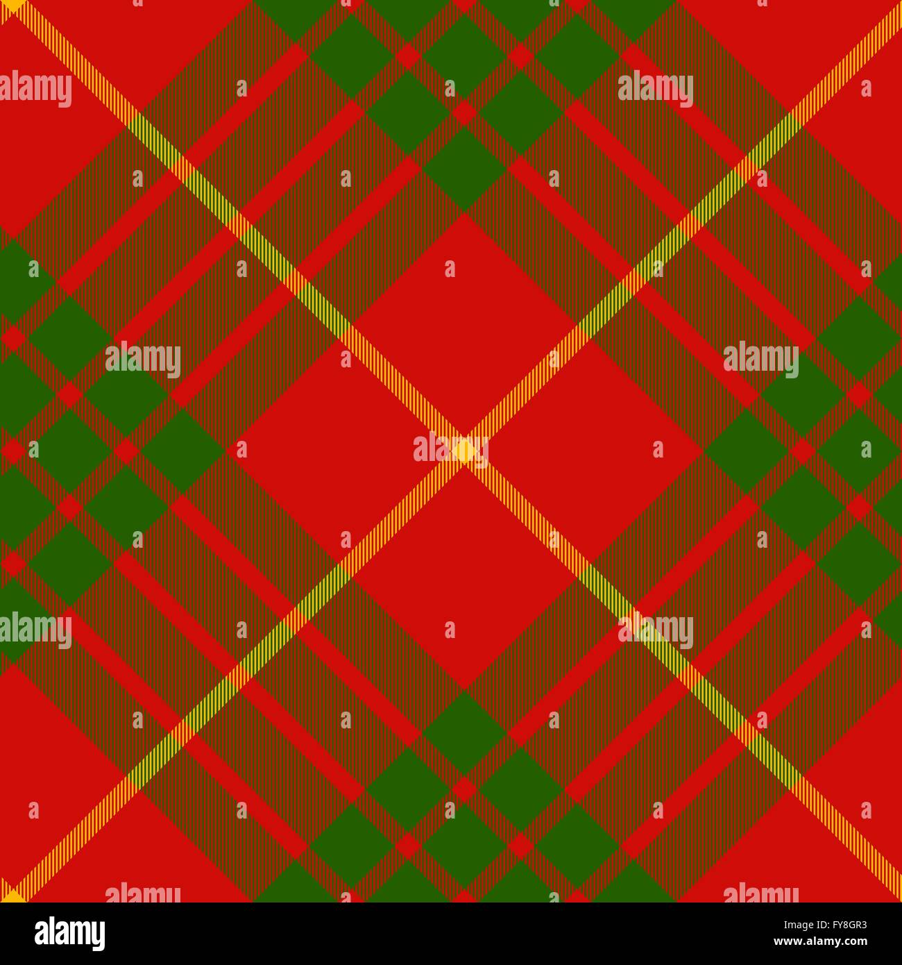 clan cameron tartan diagonal seamless pattern vector illustration Stock ...