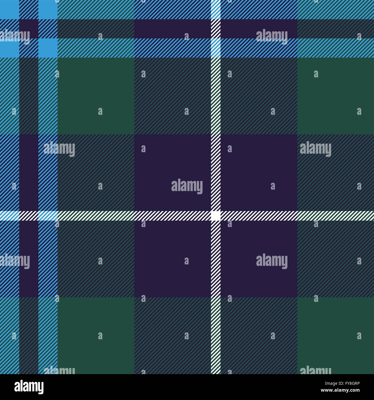 douglas tartan seamless pattern fabric texture. Vector illustration ...
