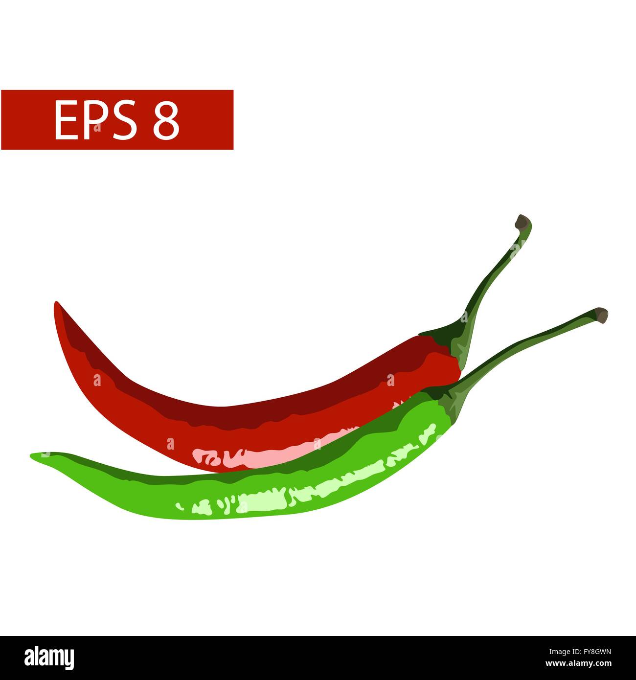 peppers vector illustration Stock Vector Image & Art - Alamy