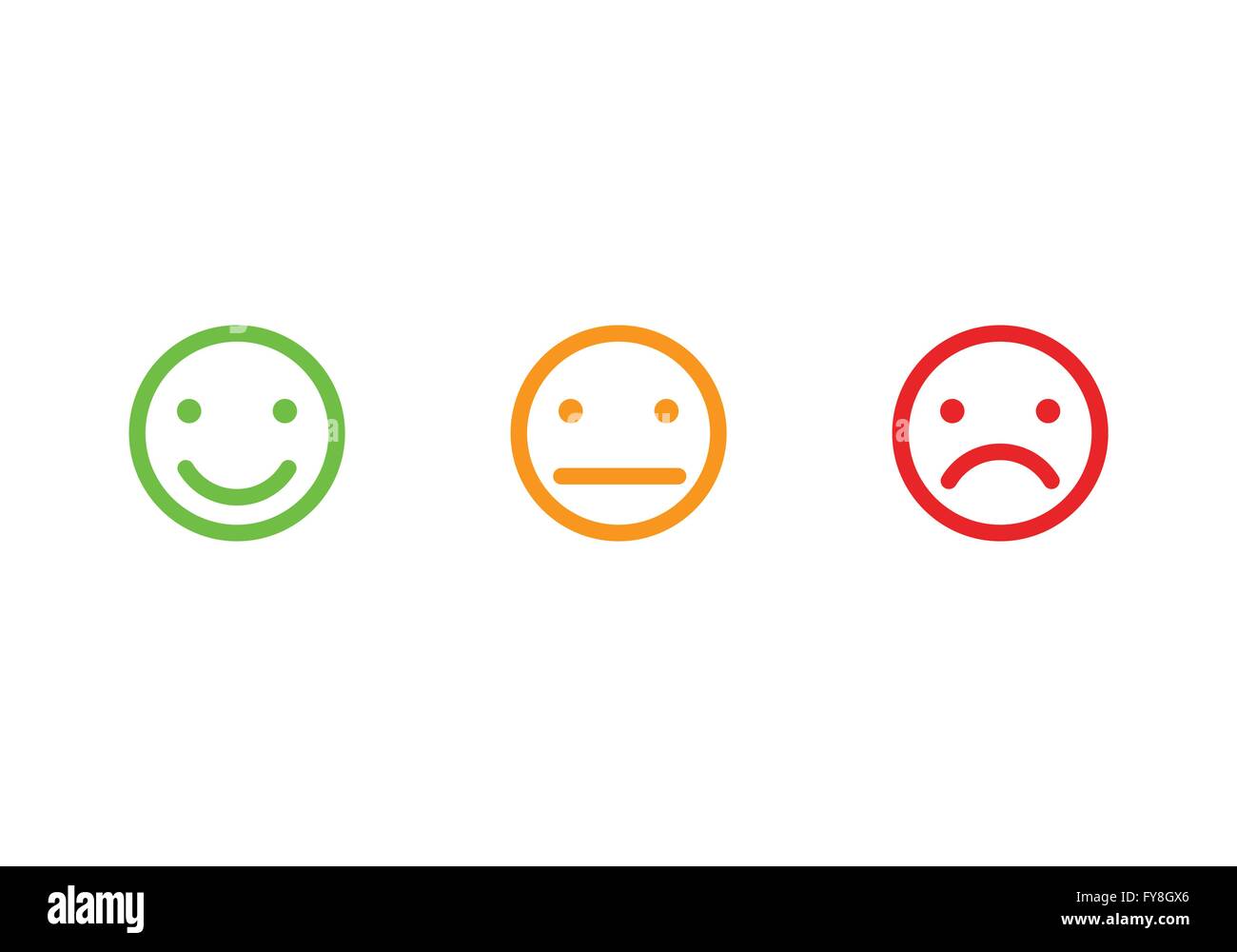 Smiley faces icons vector illustration Stock Vector Image & Art - Alamy