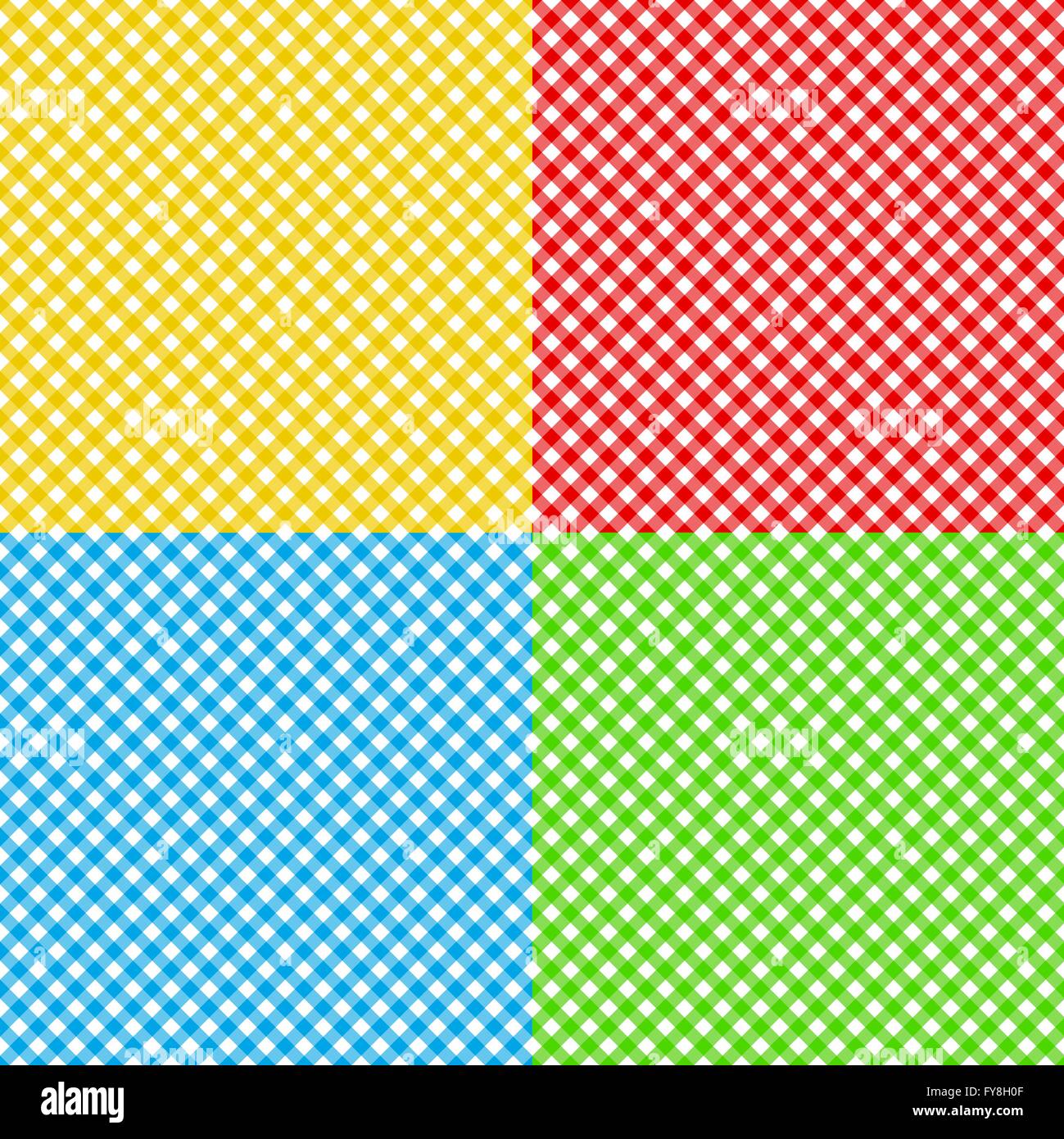 different colors checked fabric tablecloth texture seamless pattern ...