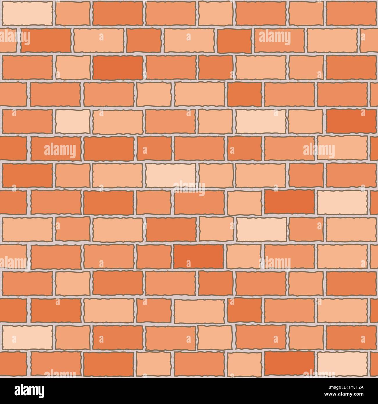 seamless bricks wall vector illustration Stock Vector Image & Art - Alamy