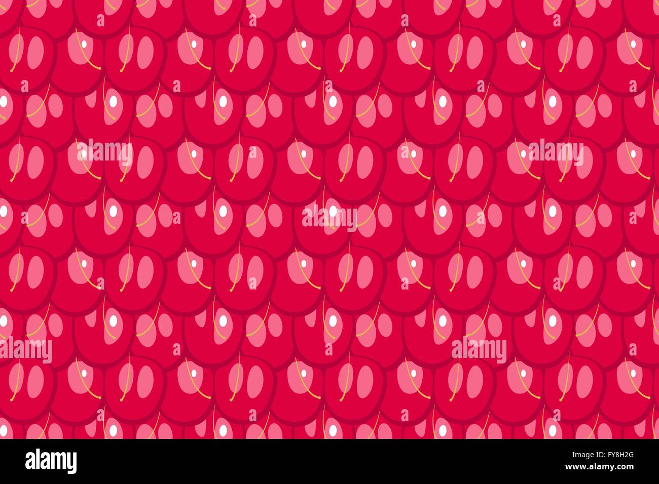 Seamless pattern raspberry texture vector illustration Stock Vector ...