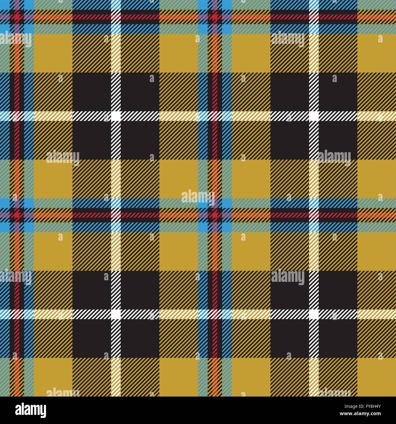 cornish tartan fabric texture seamless pattern. Vector illustration ...