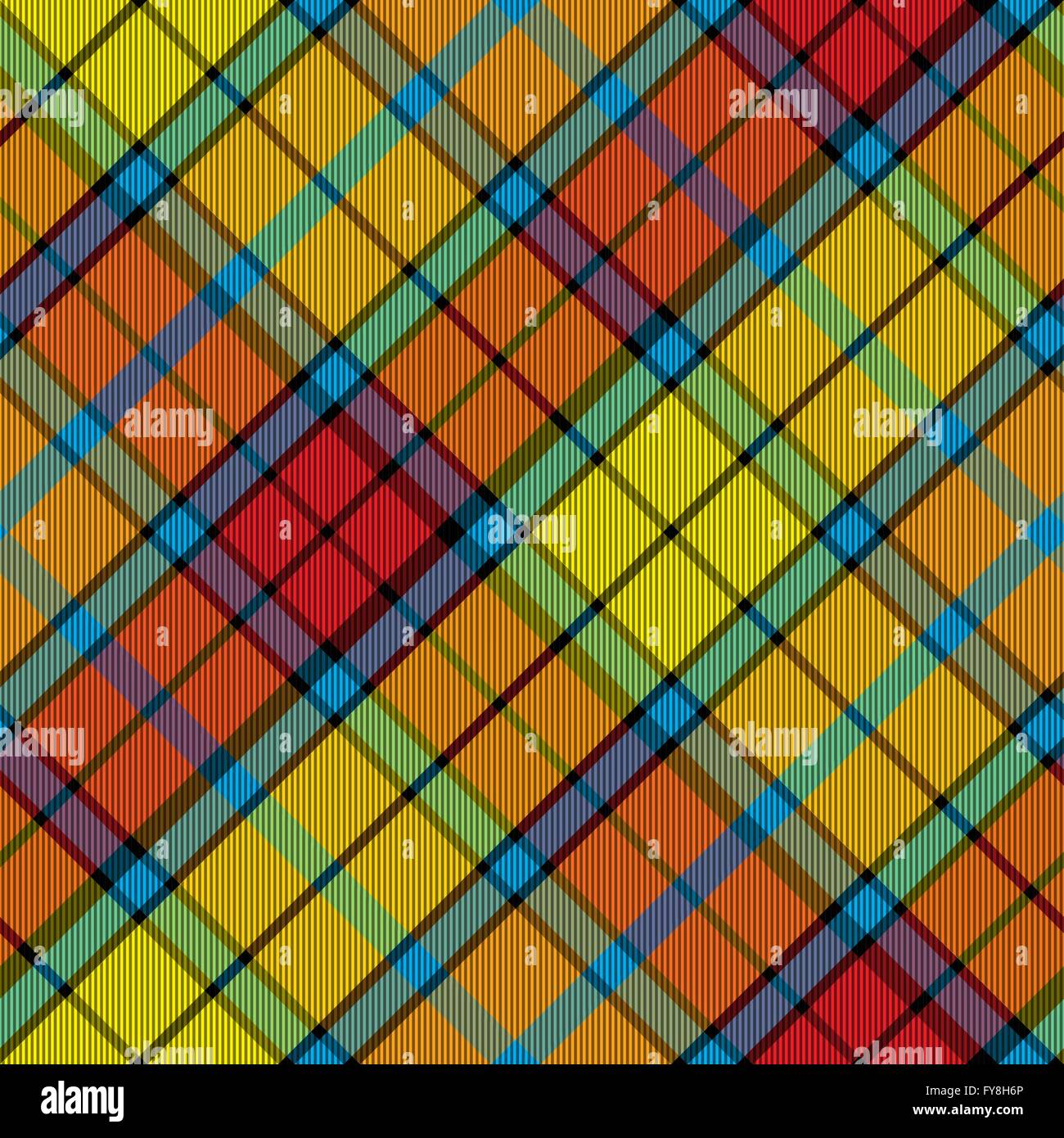 tartan buchanan seamless diagonal pattern vector illustration Stock ...