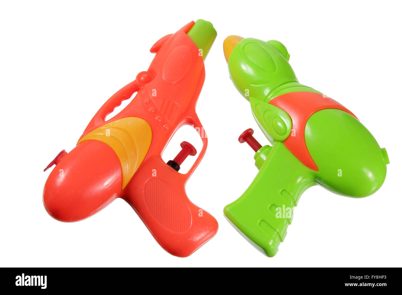 Water spray gun Cut Out Stock Images & Pictures - Alamy