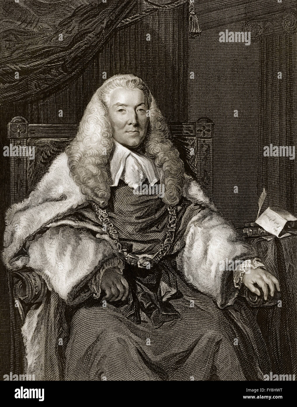 William Murray, 1st Earl of Mansfield, 1705-1793, a British barrister ...