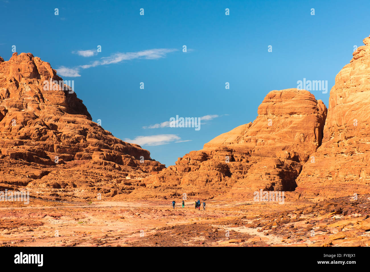 Sinai desert landscape Stock Photo - Alamy