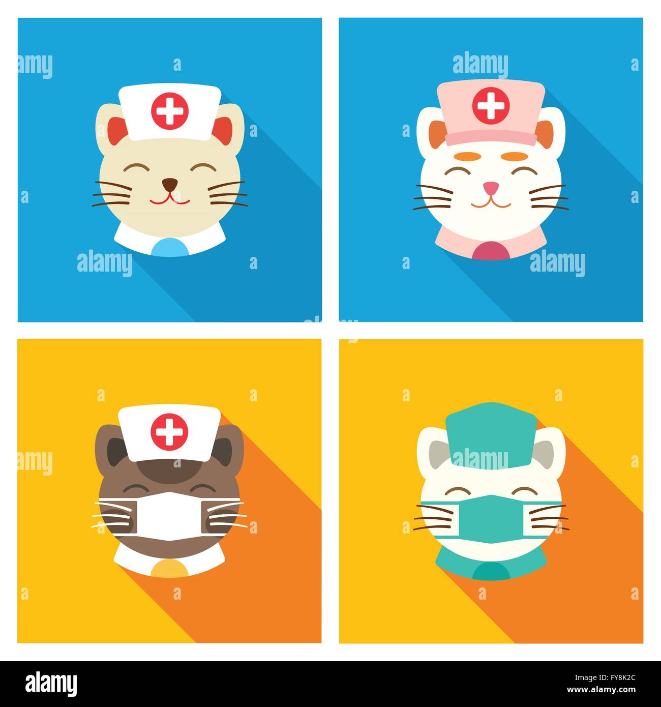 Nursemaid cat Stock Vector Images - Alamy