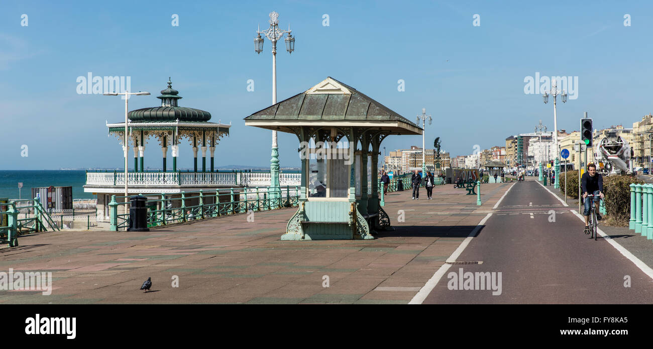 Brighton beach bandstand hi-res stock photography and images - Alamy